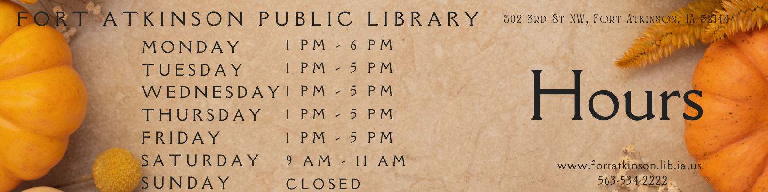 Fort Atkinson Public Library :: Fort Atkinson Public Library