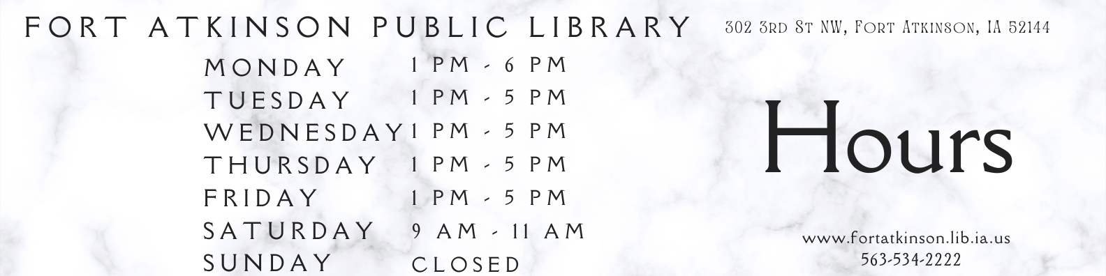 Fort Atkinson Public Library :: Fort Atkinson Public Library